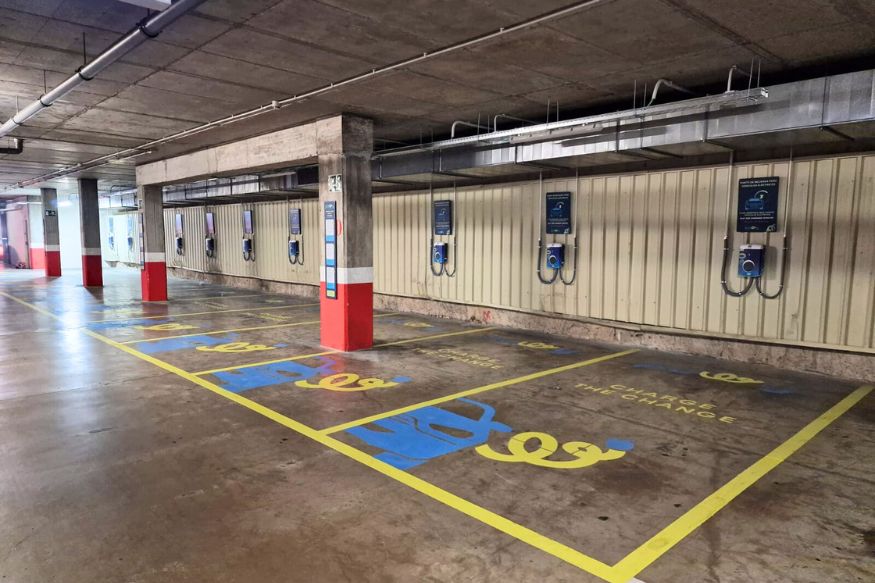 Installation of Charging Stations in parking lots